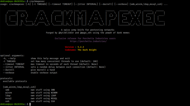 CrackMapExec – Shinning Star