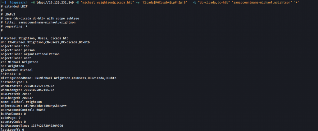 LDAP Enumeration with ldapsearch – Shinning Star